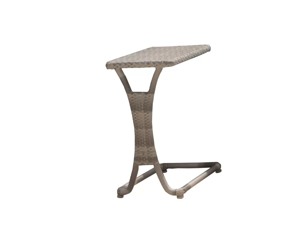 Ocean Pearl Sunbed Side Table | Woven Furniture Designs