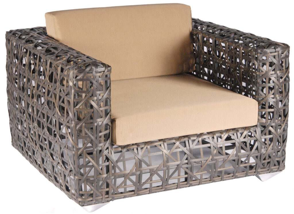 Smooth Lounge Chair | Woven Furniture Designs
